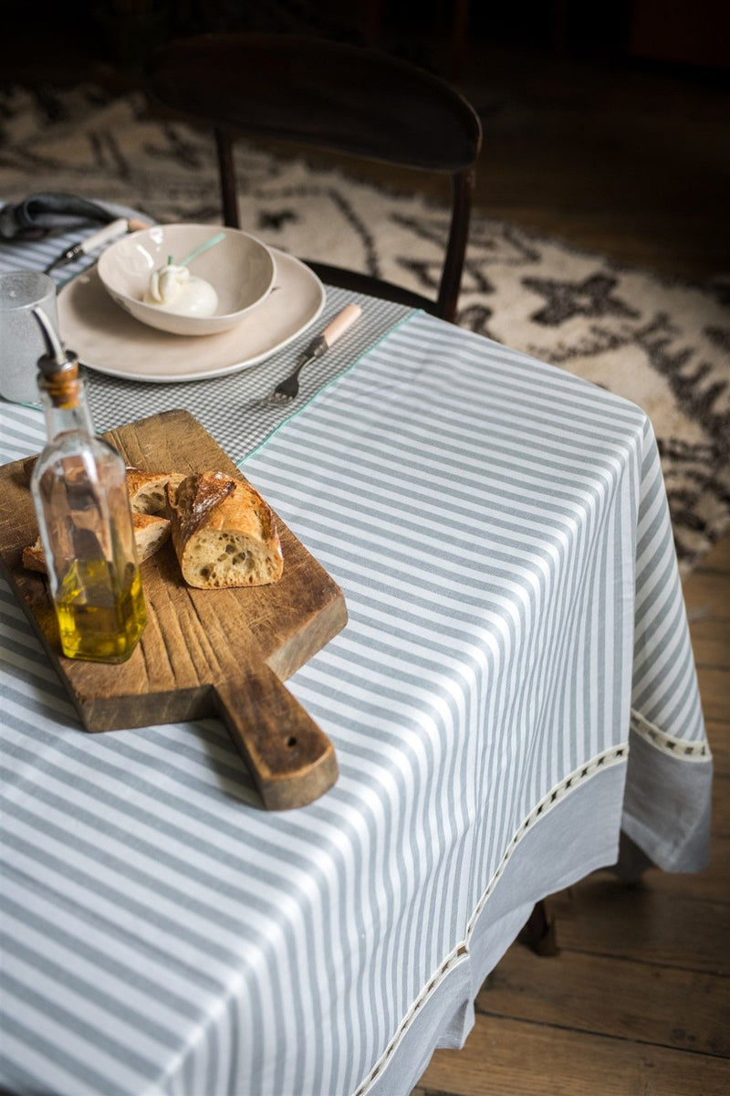 Portofino Stone Tablecloth – Hedgeroe Home