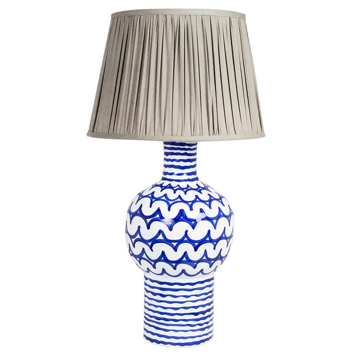 Picasso Blue Table Lamp ex. Shade – Hedgeroe Home