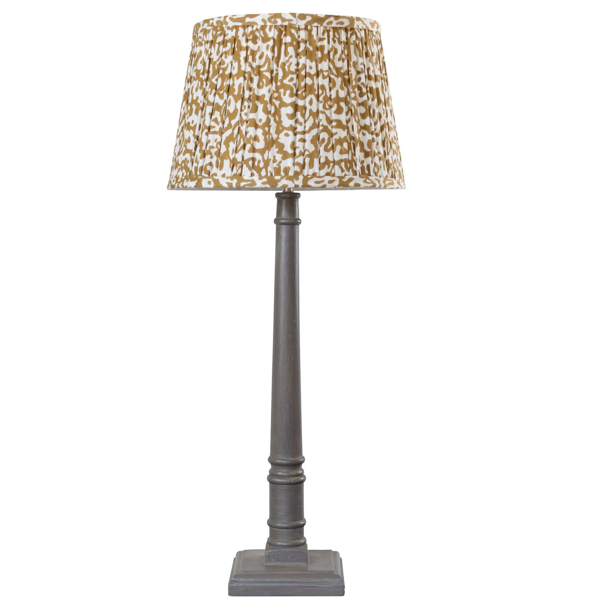 Pillar Lamp / Antique Grey ex. Shade – Hedgeroe Home